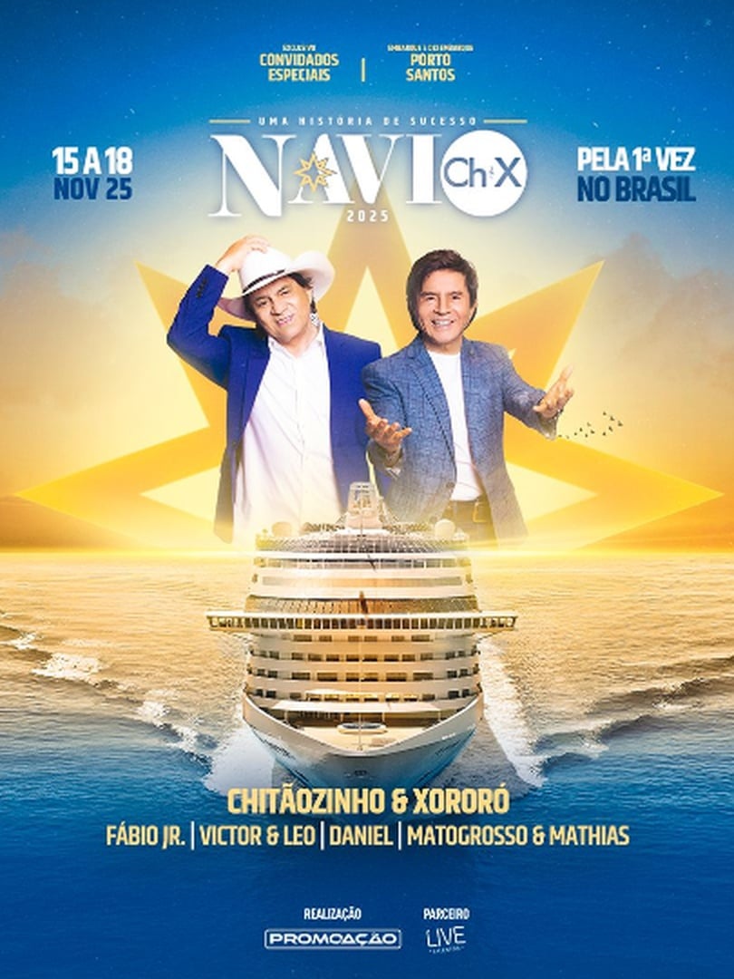 Navio Chitãozinho e Xororó 2025