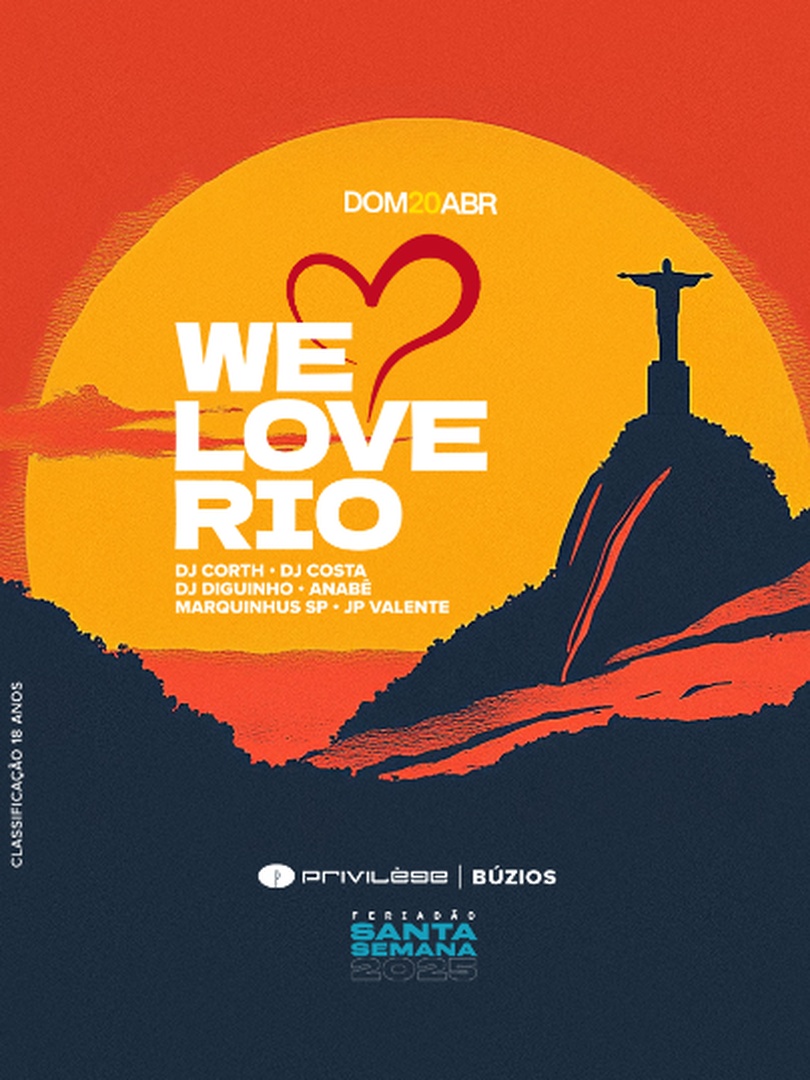 Semana Santa - We Love Rio no Privilège Búzios
