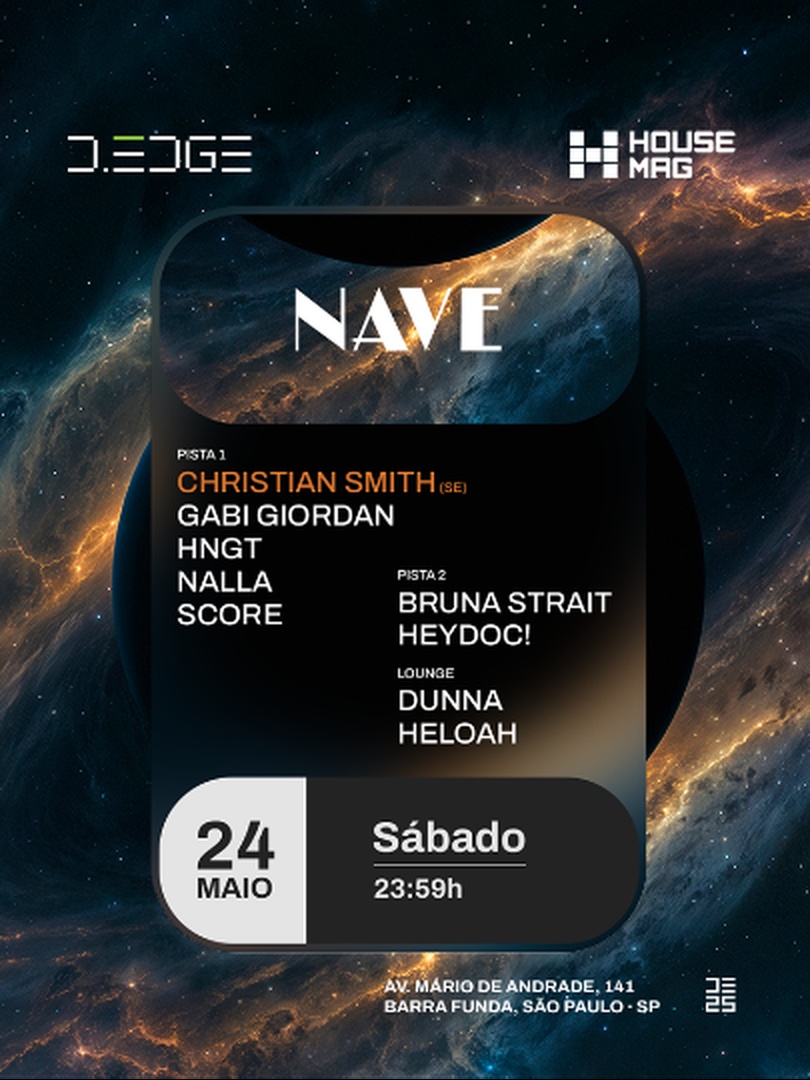 NAVE D-EDGE SP pres.: P1 - CHRISTIAN SMITH (SE) - GABI GIORDAN ...