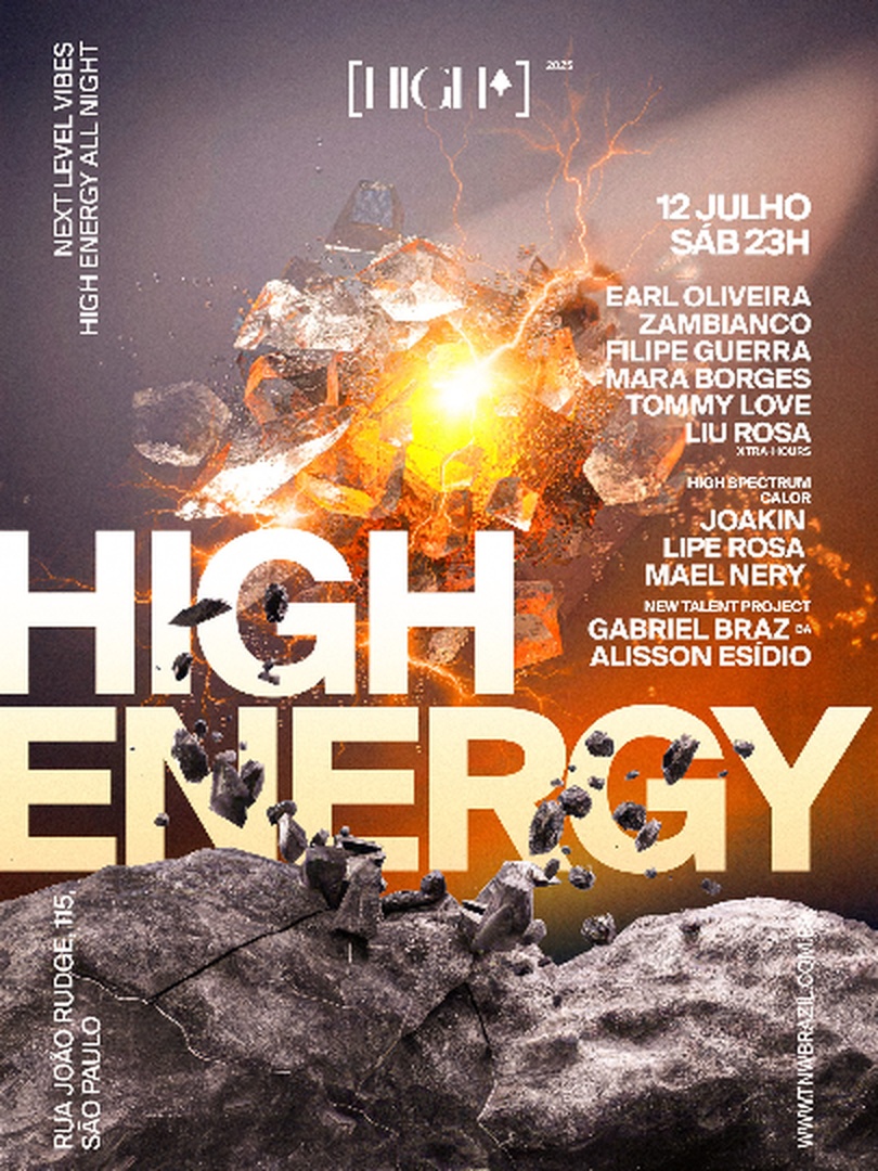 12.07 | HIGH ENERGY | HIGH CLUB | SÃO PAULO | TNW