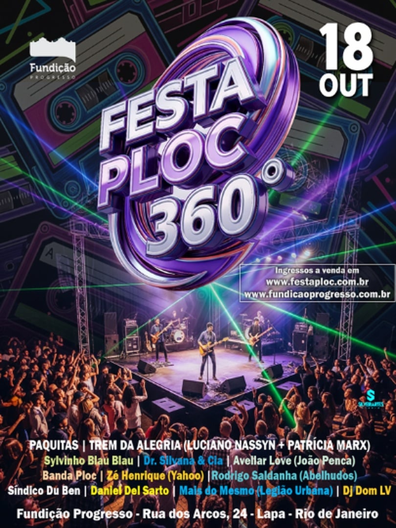 Festa Ploc na Fundição Progresso