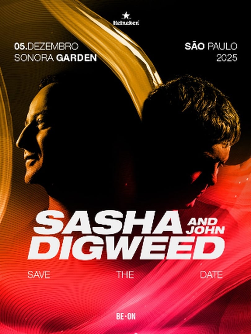 Sasha & John Digweed em São Paulo - Evento ON